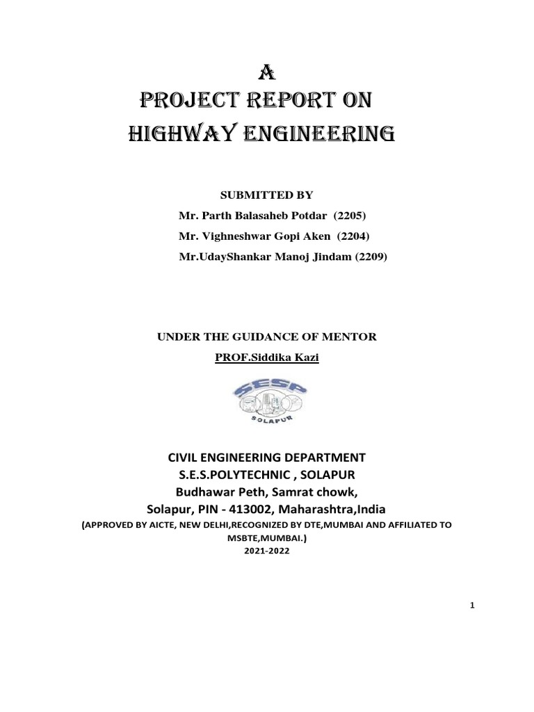 Parth Potdar DSR MicroProject Certificate | PDF | Engineering ...