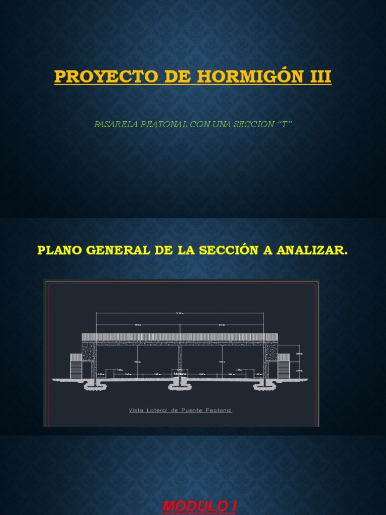 Diseño Estructural De Una Viga De Concreto Armado Para Una Pasarela