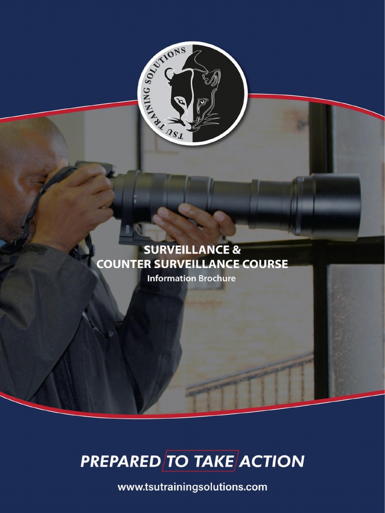 Surveillance COunter Surveillance Training Brochure - 2022 | PDF ...
