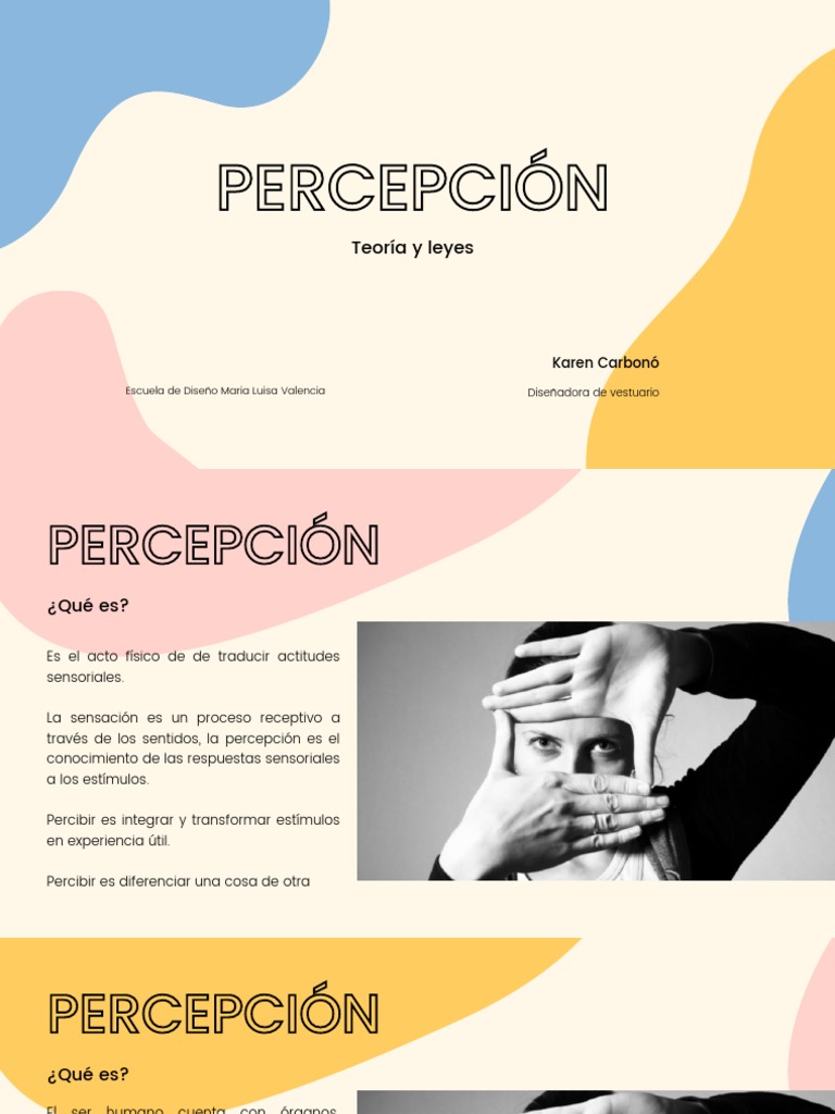 Percepción | PDF | Color | Percepción