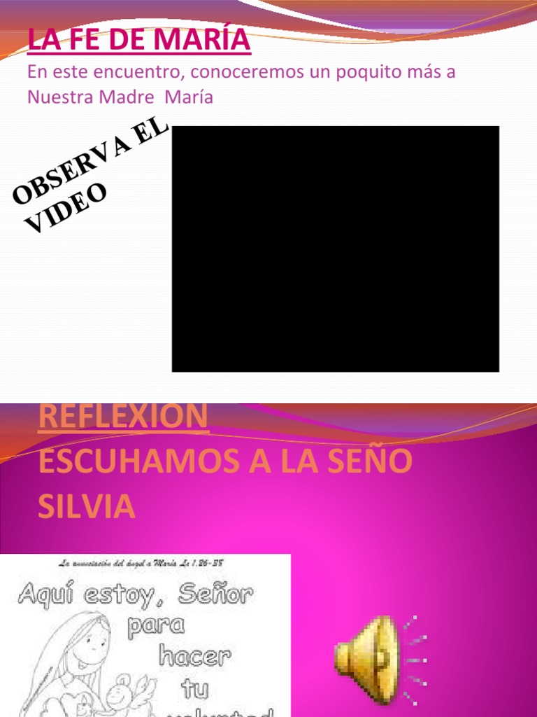 La Fe de Maria | PDF | María, madre de Jesús | Fe