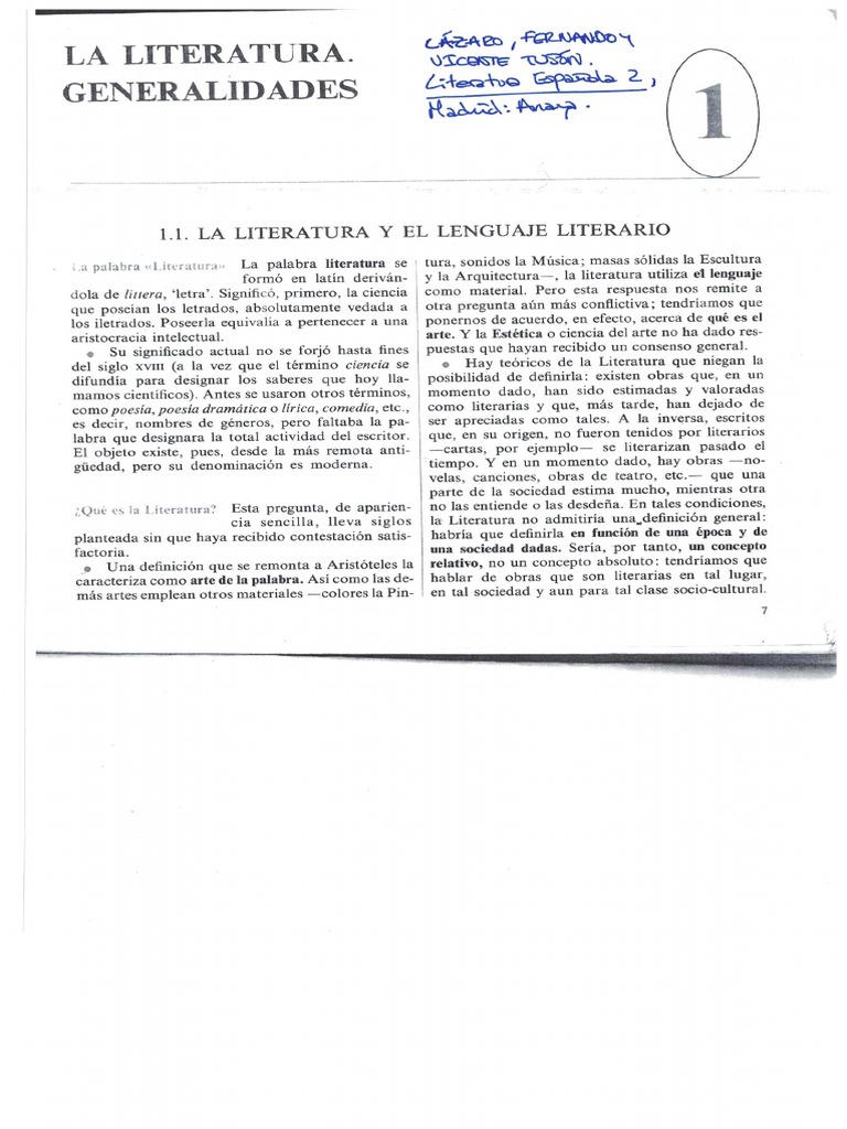 Lázaro y Tusón | PDF