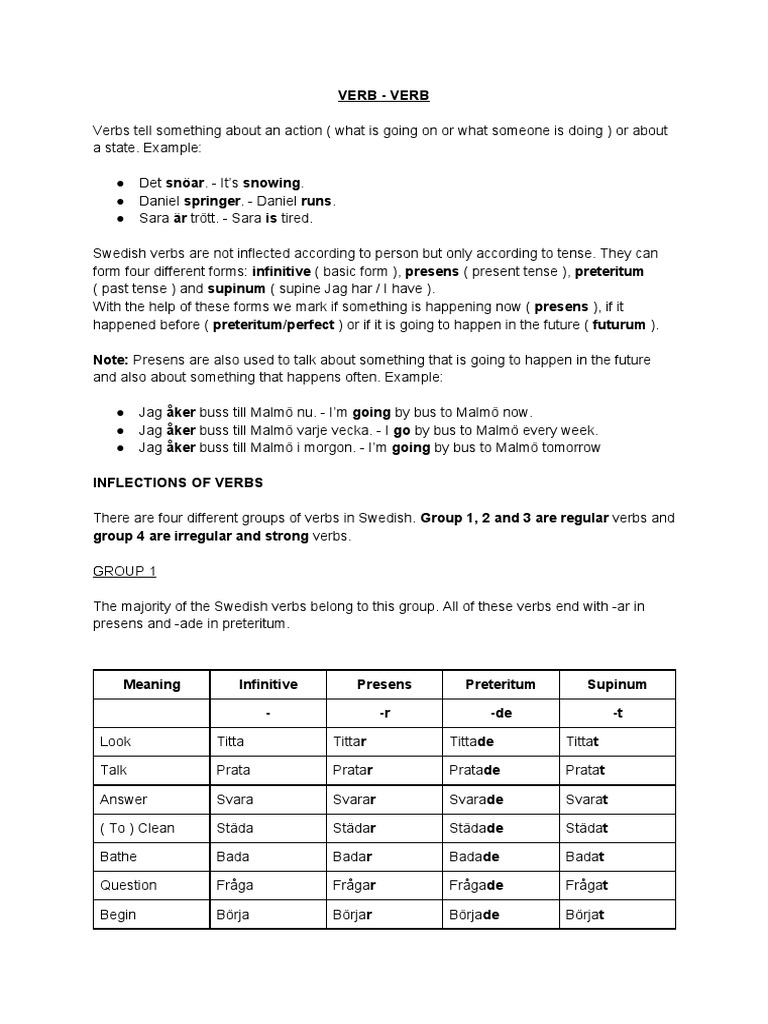 Verb - Verb | PDF | Verb | Subject (Grammar)
