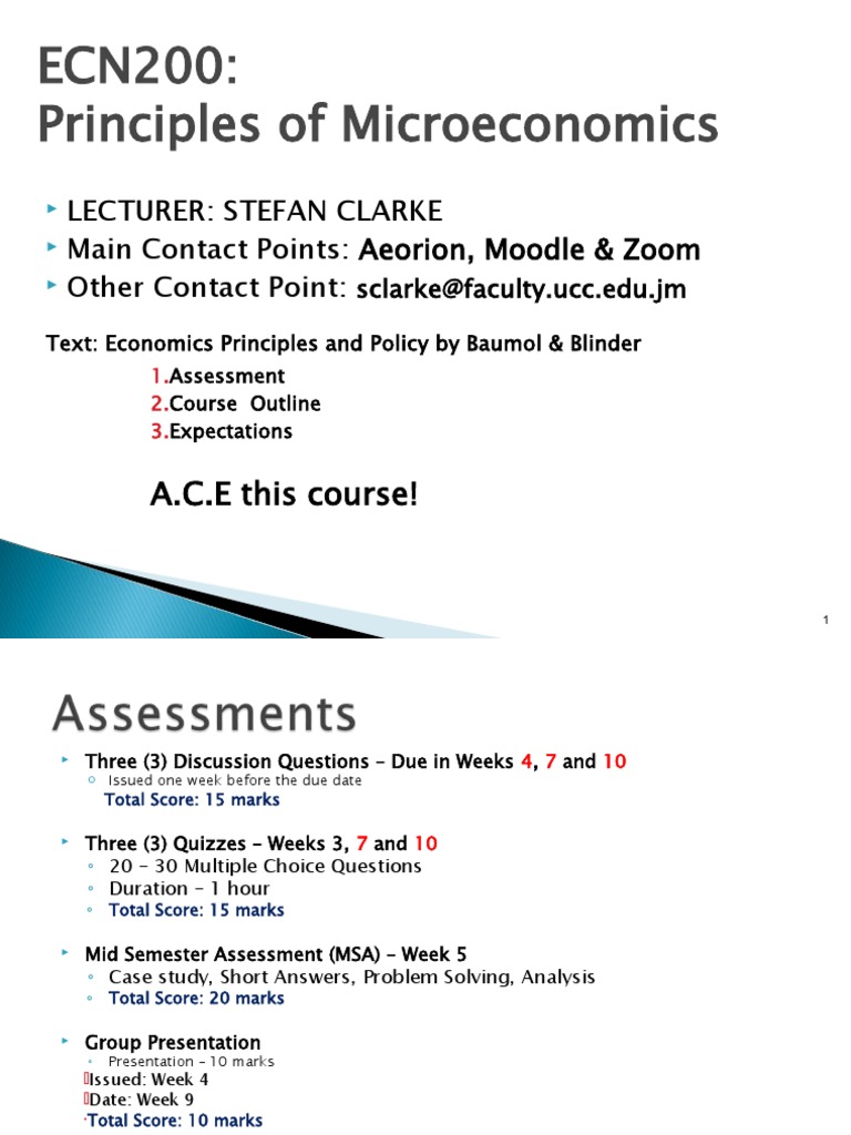 Unit 1-Foundation Concept (Slides) | PDF | Economics | Economies