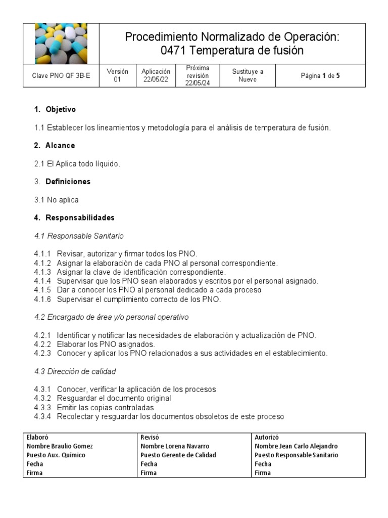 PNO MGA 0471 Temperatura de Fusion | PDF