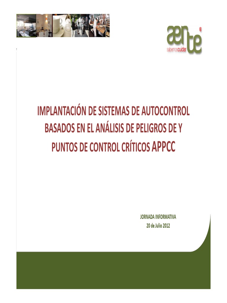 IMPLANTACIÓN DE SISTEMAS DE AUTOCONTROL BASADOS EN EL ANÁLISIS DE ...