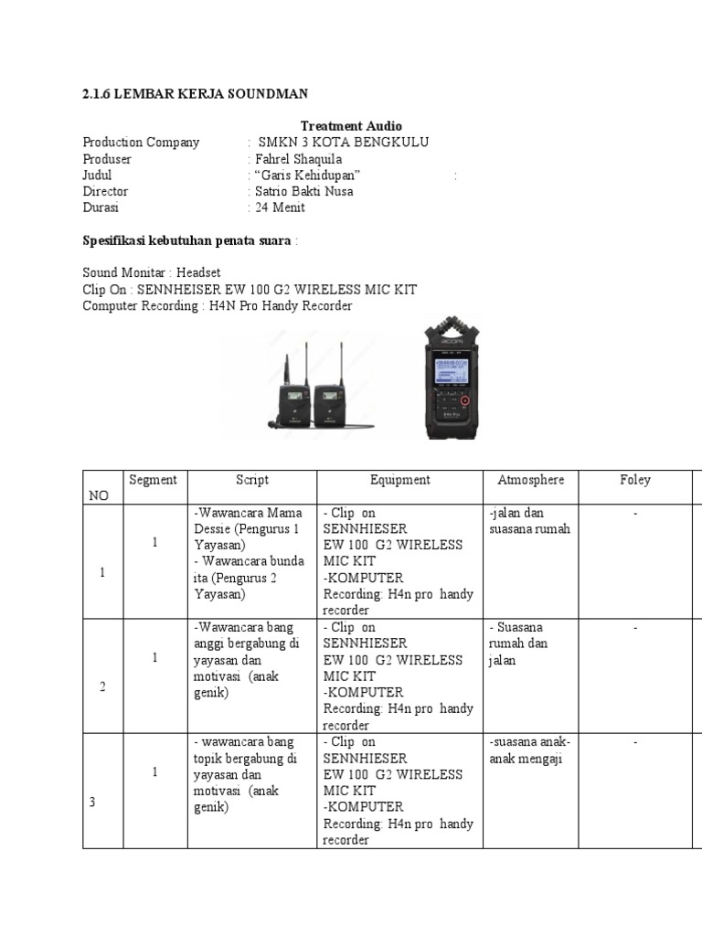 Lembar Kerja Sound | PDF