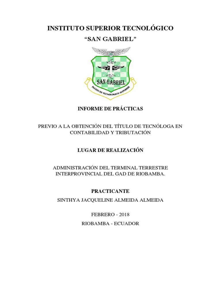 Informe Prác Aprob. ALMEIDA SINTHYA24-09 - 2022 | PDF | Presupuesto ...