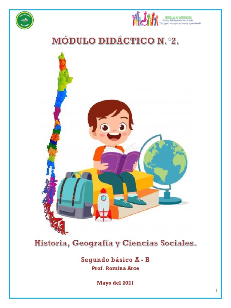 2o Básico Historia Módulo 2 1 | PDF | Chile | Paisaje