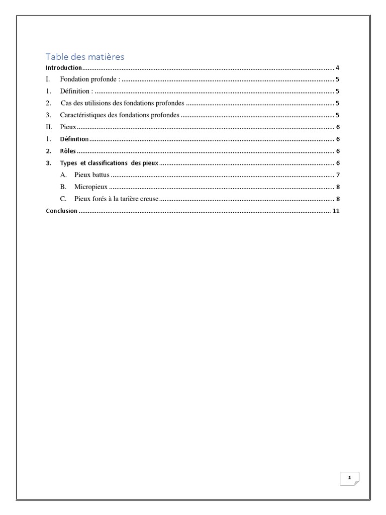 Fondation Profonde 1 PDF | PDF