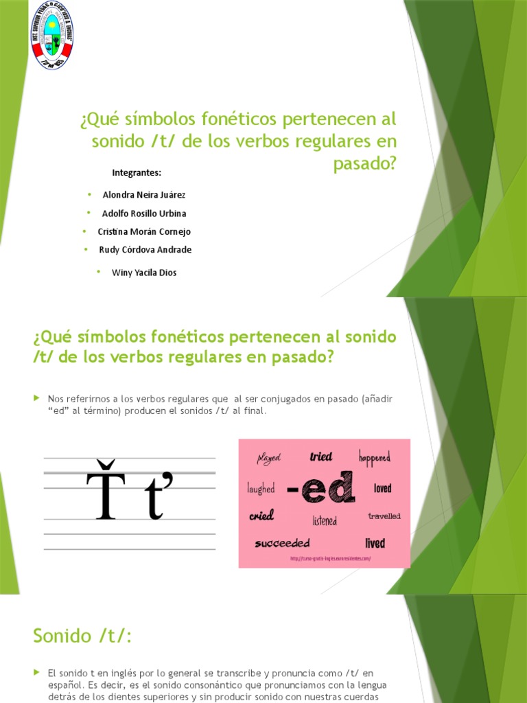 Sonido T en Inglés | PDF | Escritura latina | Cognición