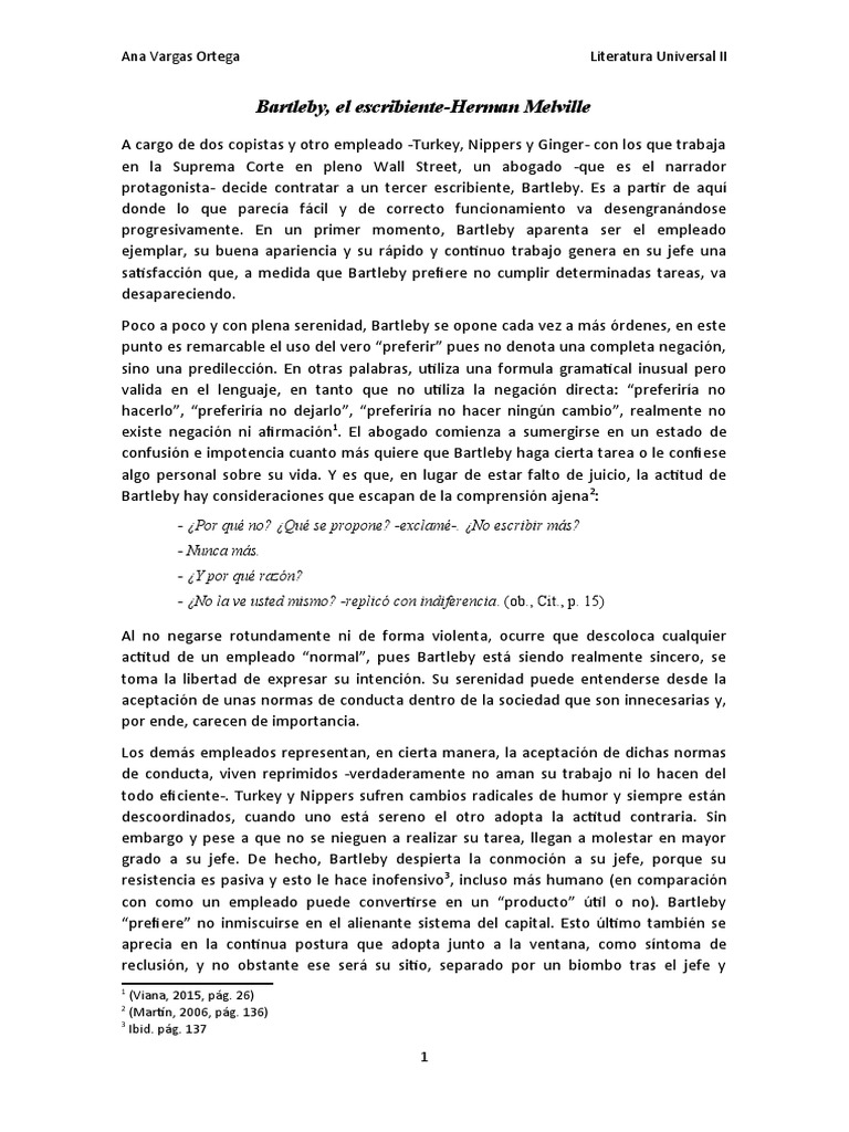 Bartleby | PDF | Bartleby, The Scrivener