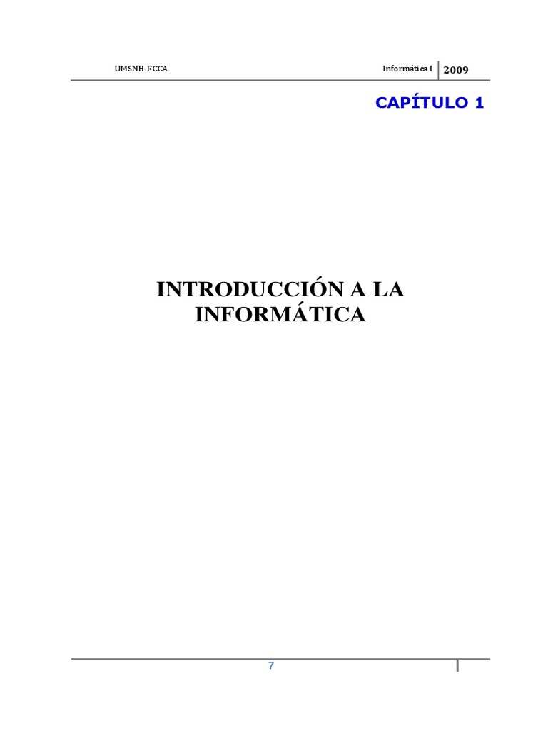 Part 1 Texto Complementario Informatica | PDF | Hardware de la ...