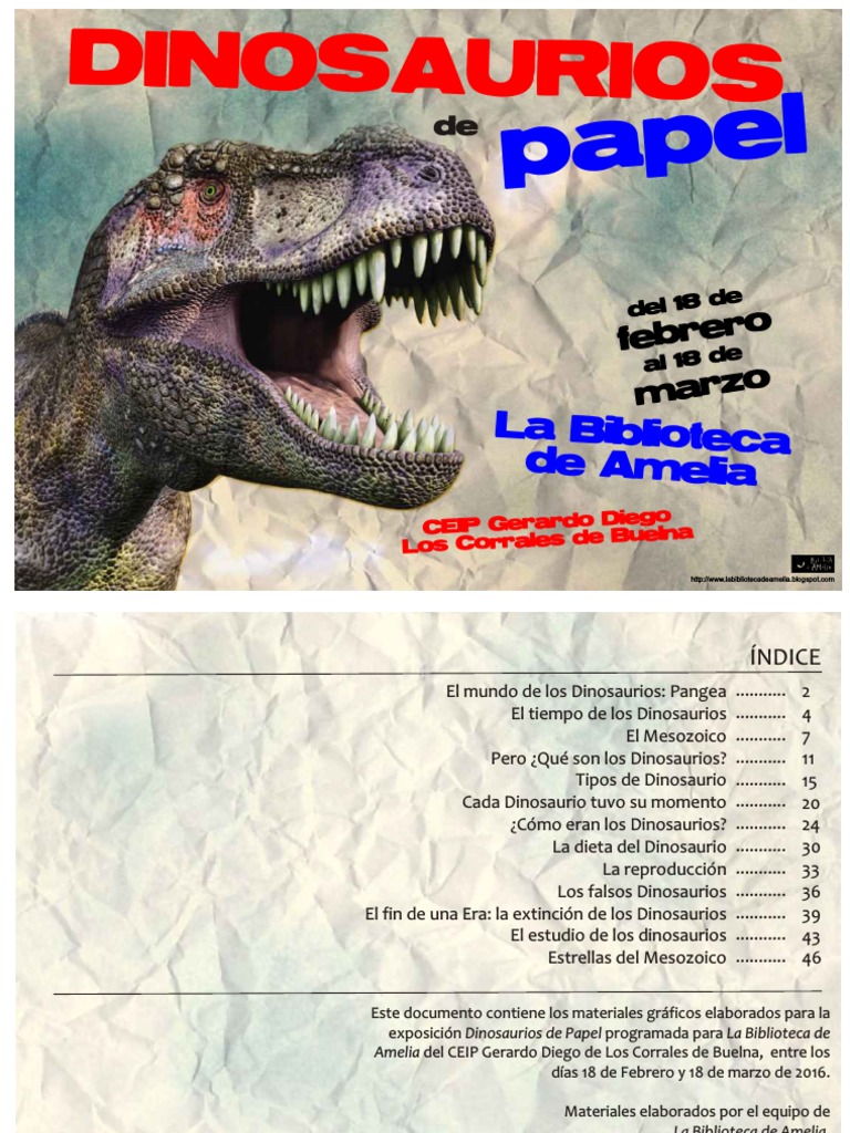 Dinosaurios de Papel | PDF