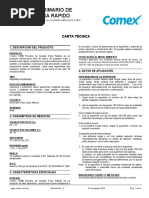 CT - Comex 100 Total PET | PDF | Pintar | Hormigón