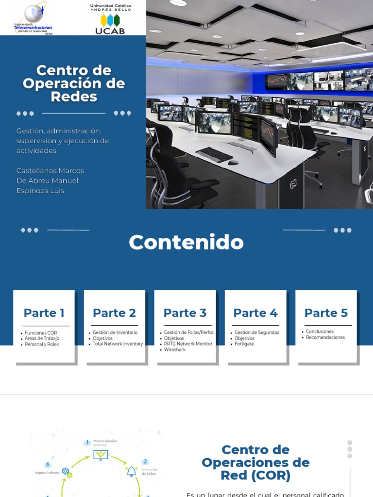 Centro de Gestión de Redes | PDF | Red de computadoras | Seguridad