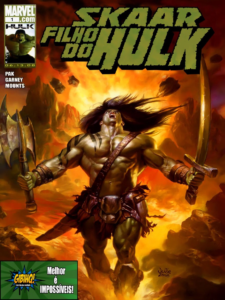 01 Skaar - Filho Do Hulk 01 (2008) | PDF