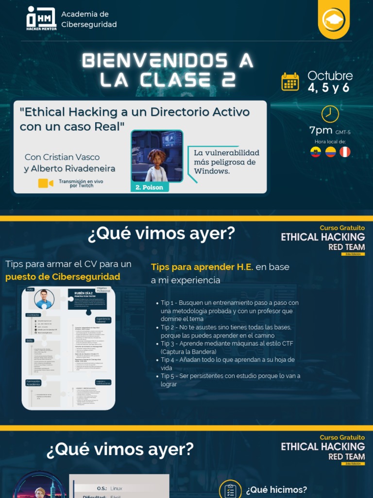 CLASE 2 Ethical Hacking RETO - POISON | Descargar gratis PDF | Seguridad | La seguridad informática