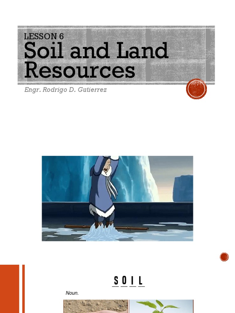 MST Lesson 6 - Soil and Land Resources | PDF | Soil | Agriculture