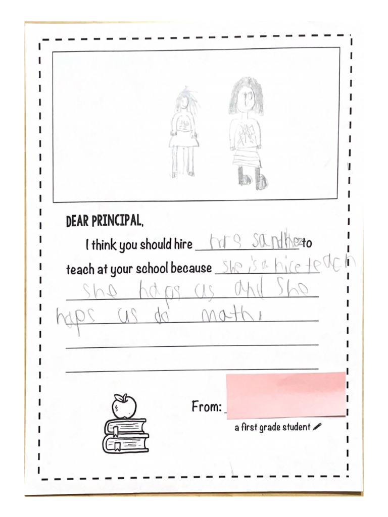 Dear Principal 2 | PDF