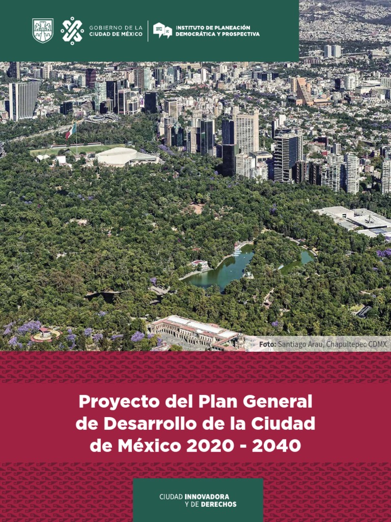 Plan General Desarrollo CDMX | PDF | Planificación | México