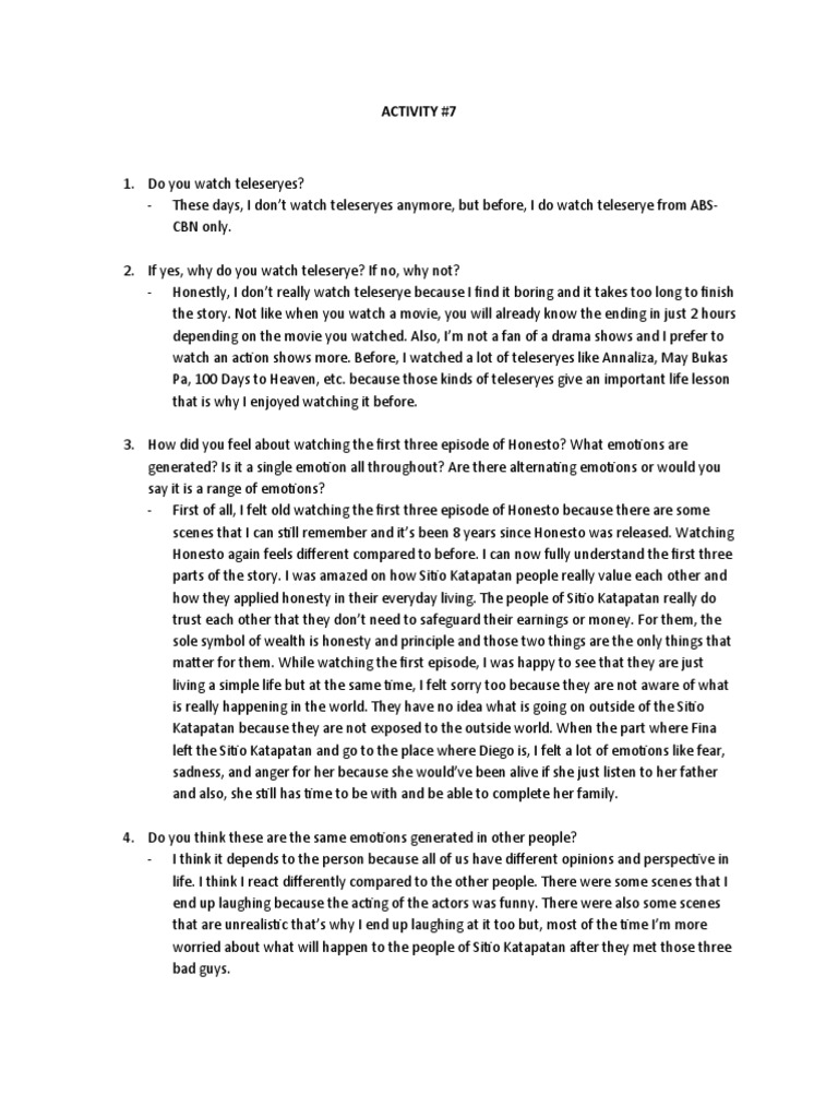 Act #7 Mil | PDF | Emotions