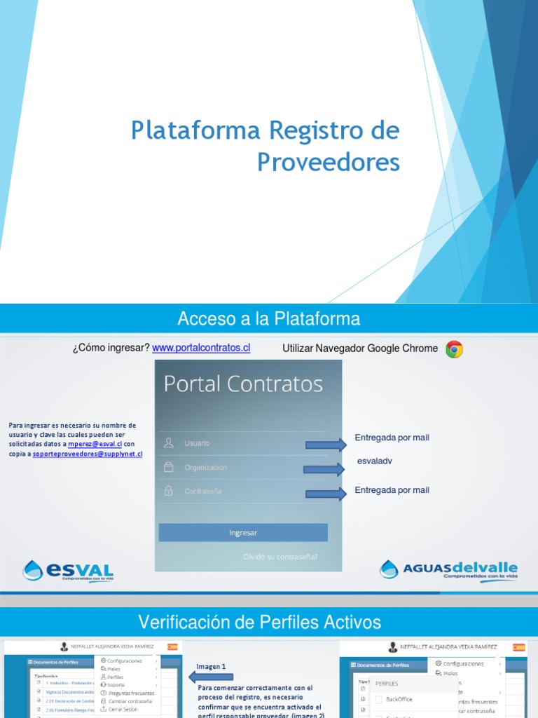Instructivo de Uso Portal Postulación Al Registro de Proveedores | PDF | Software | Informática