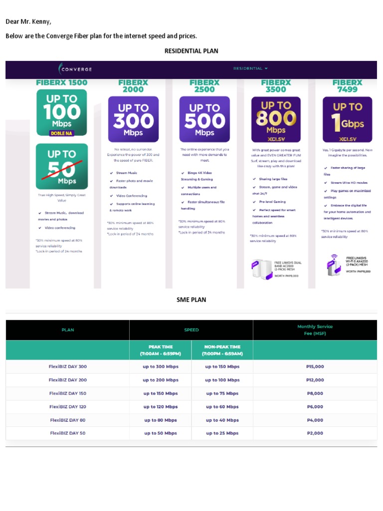 Fiber Plans | PDF | Computers