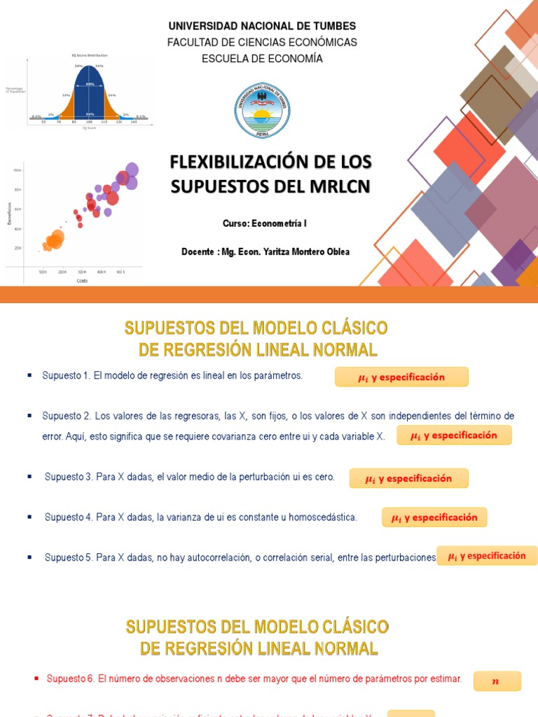 Clase #09 - Violaciòn de Supuestos | PDF | Mínimos cuadrados ordinarios | Multicolinealidad