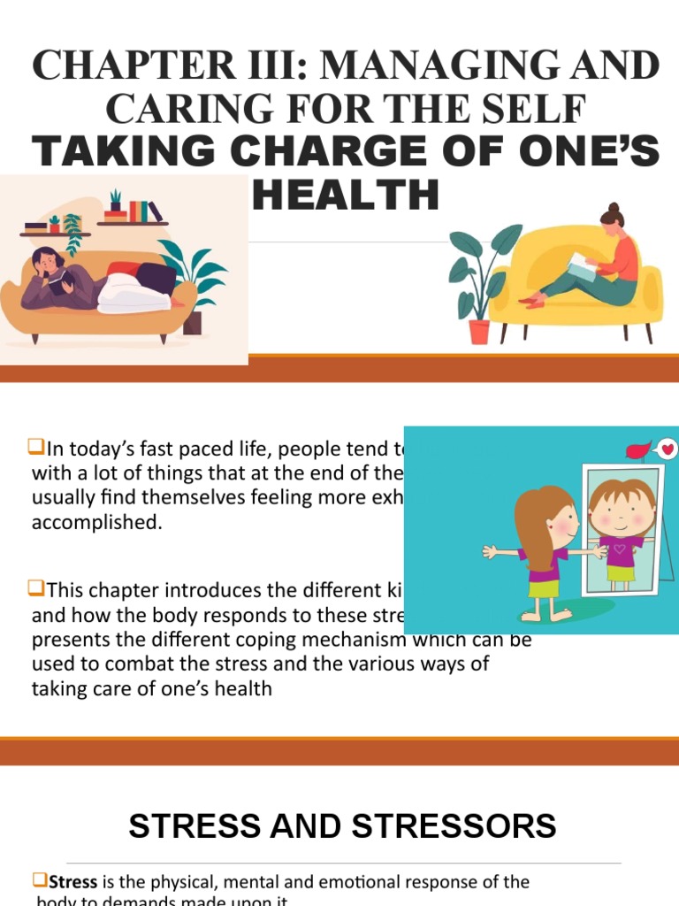 Taking Charge of One's Health | PDF | Stress (Biology) | Anxiety