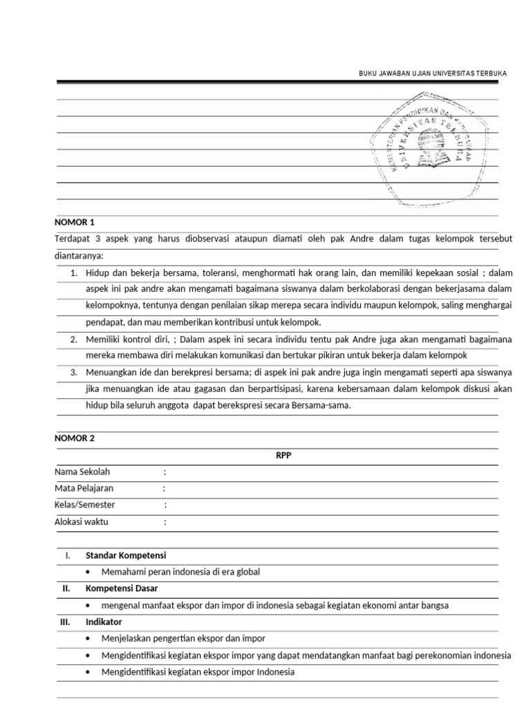 PDGK4106 Pendidikan IPS Di SD | PDF