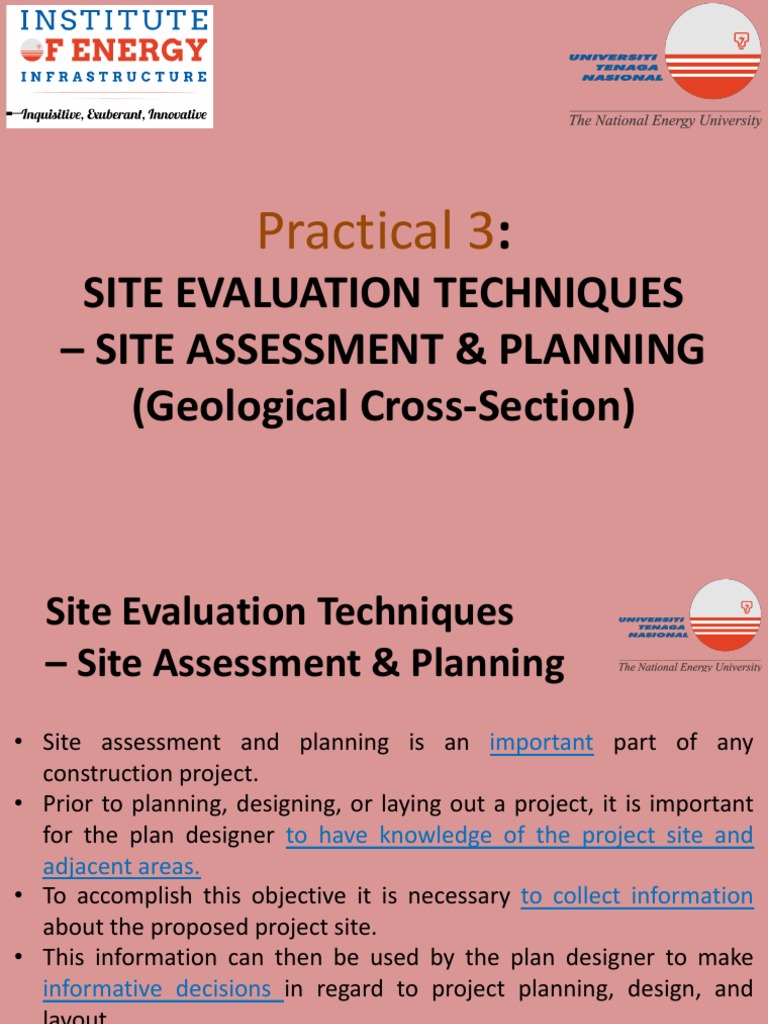 Site Assessment Techniques for Planning | PDF | Contour Line | Map
