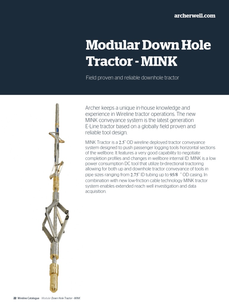 Archer Modular Tractor | Download Free PDF | Manufactured Goods | Equipment