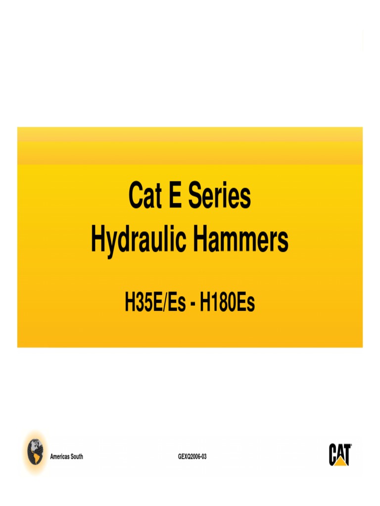 GEXQ2006-03 - Cat E Series Hammers (English) (Compatibility Mode) | PDF ...