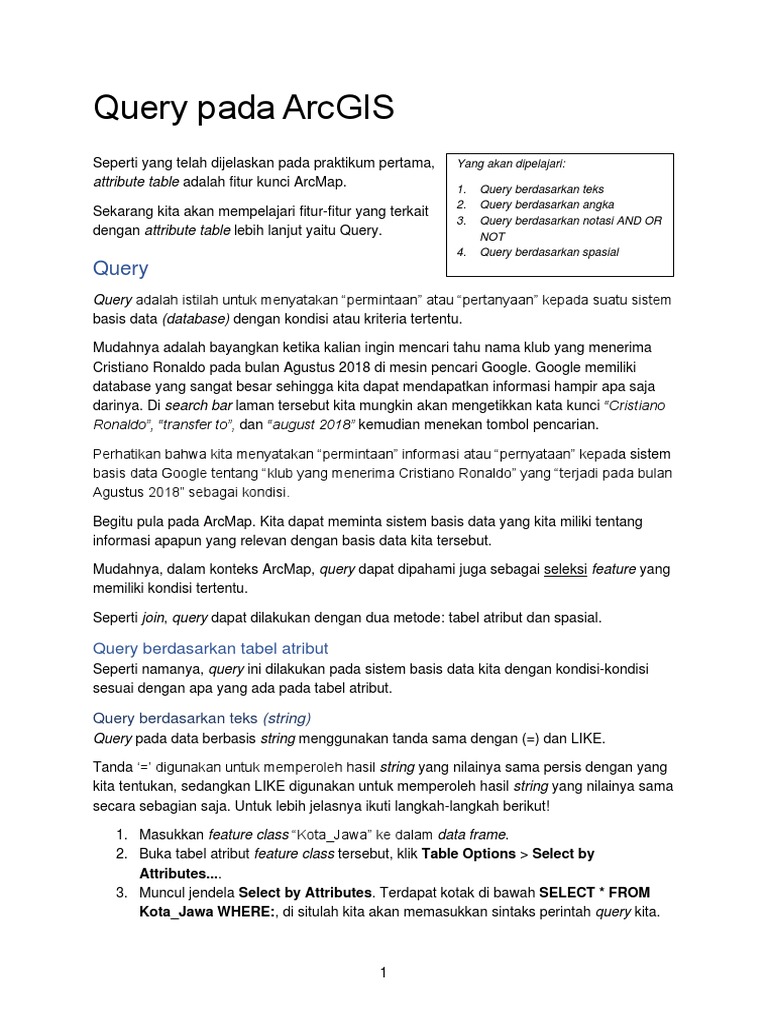 Praktikum 4 - Query | PDF