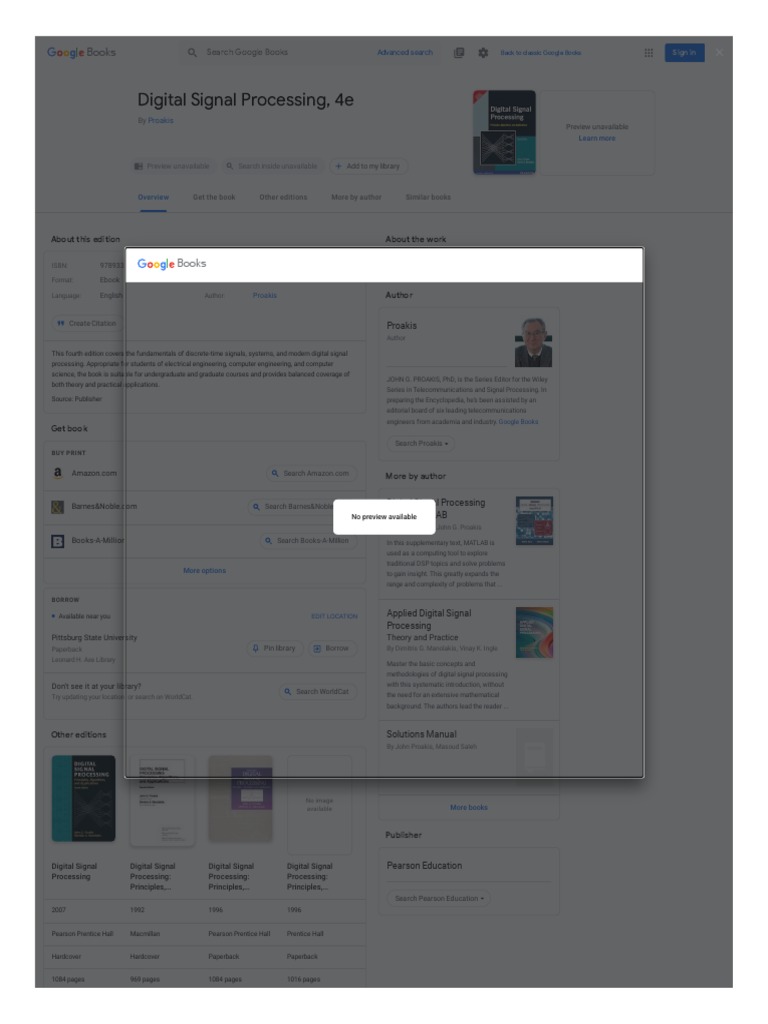 Digital Signal Processing Fundamentals | PDF | Books | Digital Signal Processing