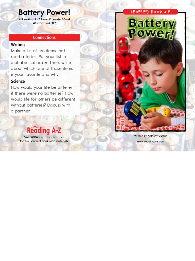 Raz lf50 Batterypower CLR Ds | PDF | Electricity