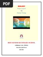 Biology Investigatory Project - Human Cloning | PDF | Cloning ...