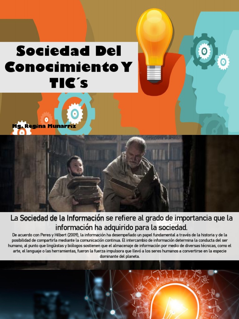 Sociedad Del Conocimiento Y Tic | PDF