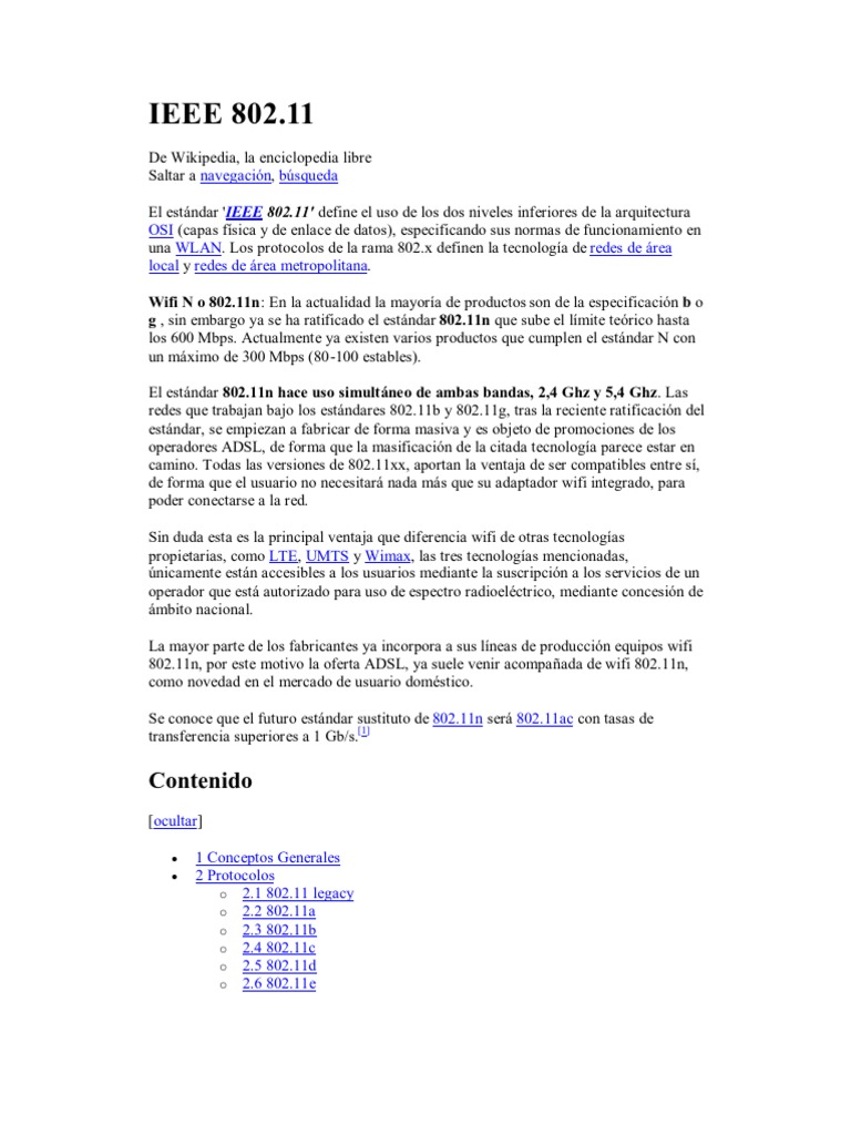 IEEE Standard | PDF | Ieee 802.11 | Wifi