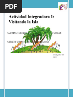 Actividad Integradora 1 - Visitando La Isla | PDF | Enseñanza de ...