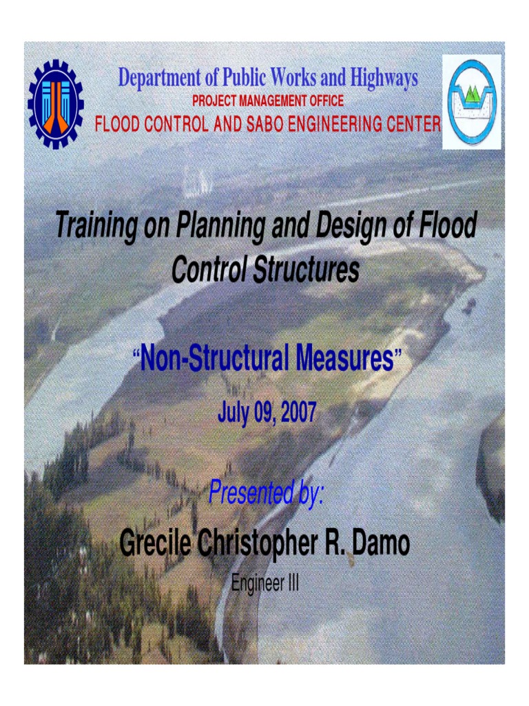 Non-Structural Measures On FC | PDF | Flood | Water