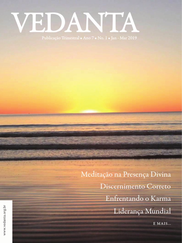 Revista Vedanta Jan-Mar 2019 | PDF
