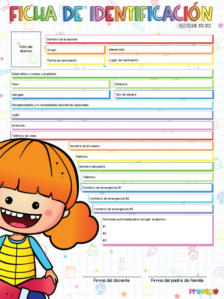 Ficha de Identificación | PDF