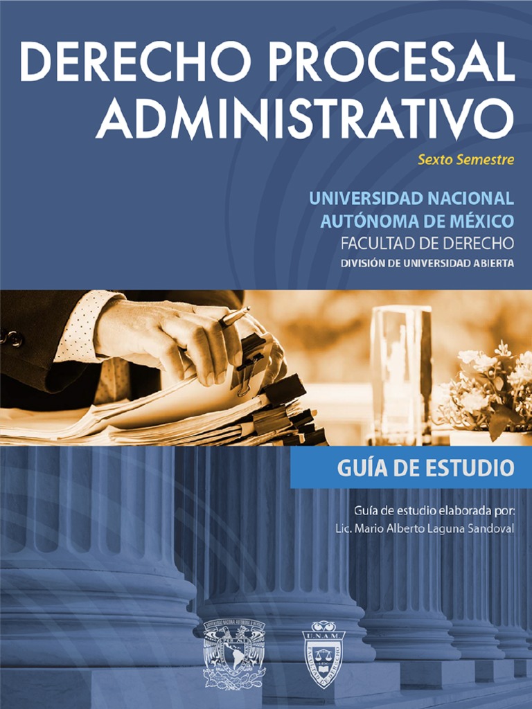 Guia Derecho Procesal Administrativo | PDF | Ley administrativa | Ley procesal