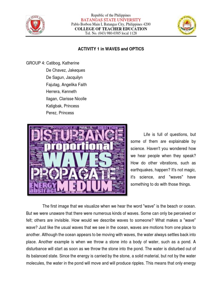 Understanding Waves And Optics Concepts Pdf