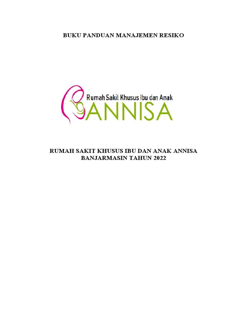 Panduan Manajemen Risiko Rskia Annisa | PDF