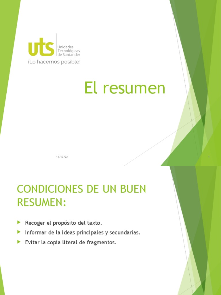 RESUMEN Los Conceptos Mas Basicos Sobre El Resumen | PDF
