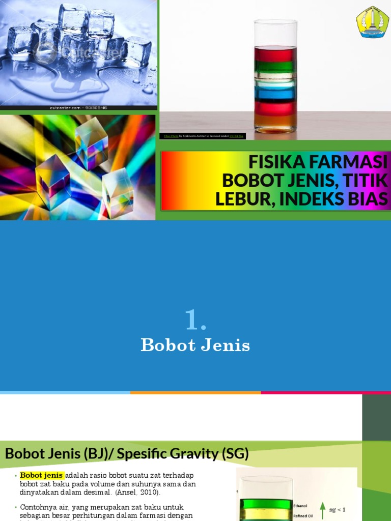 Pengukuran Bobot Jenis dan Titik Lebur | PDF