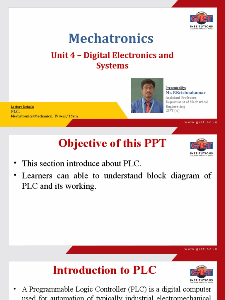 Unit 4 Part 3 PLC | PDF